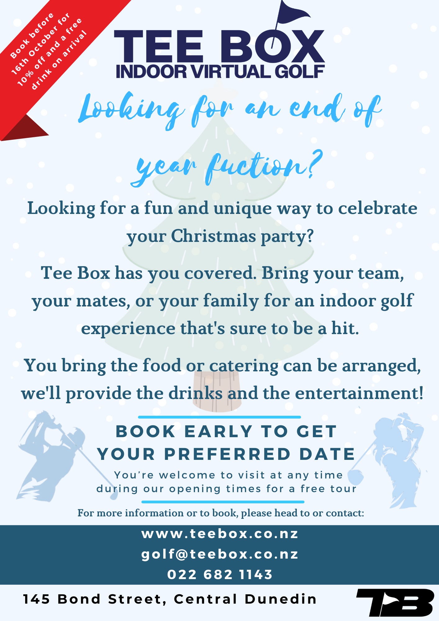 Exclusive Hire — Tee Box | Indoor Virtual Golf