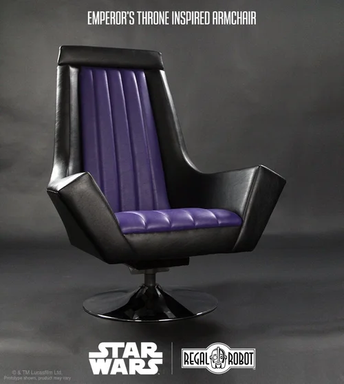 Emperor Palpatine Throne Office Chair by Regal Robot — Rebel Breakroom