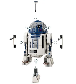 R2-D2 LEGO Set — Rebel Breakroom