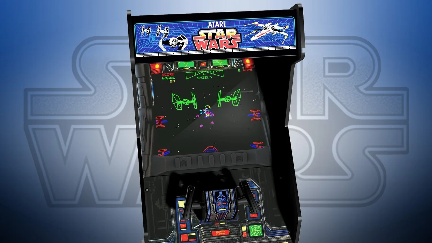 Star Wars Arcade Cabinet 3 Games in 1 — Rebel Breakroom