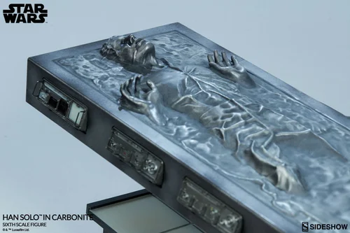 Han Solo Frozen in Carbonite Light Up Sixth Scale Statue — Rebel ...