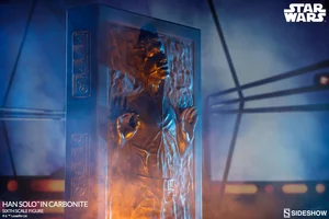 Han Solo Frozen in Carbonite Light Up Sixth Scale Statue — Rebel ...