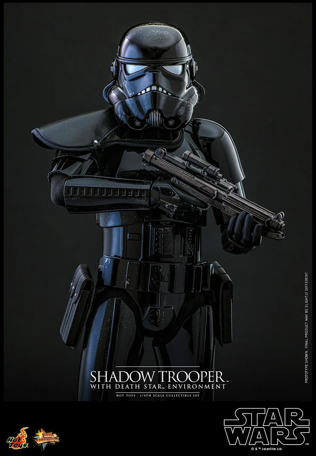 Guard Your Collection with the Shadow Trooper with LED Death Star ...