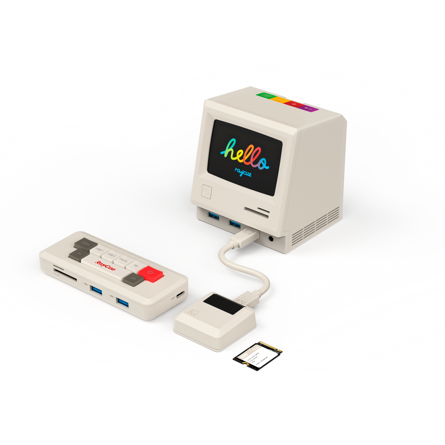 Nostalgia Meets Innovation: RayCue 128k Multifunctional Dock — Rebel ...