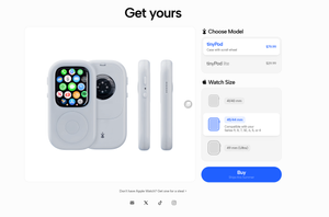 Tiny Pod: Transform Your Apple Watch into a Classic iPod Experience ...