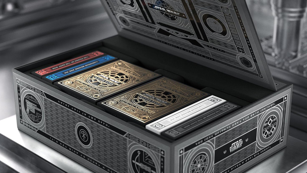 A Jedi’s Secret: Star Wars Playing Cards Box Set That Opens on Its Own ...