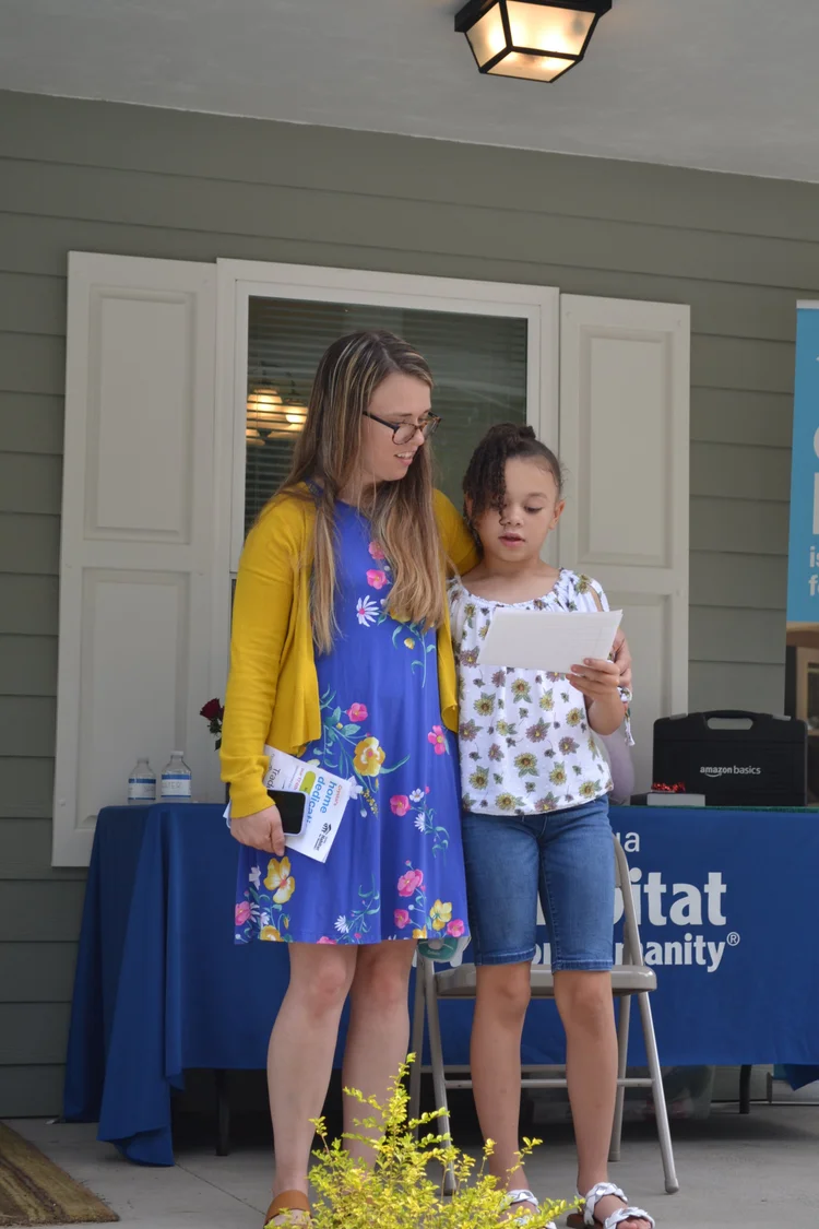 Crystal & Aubrey - Home Dedication — Alachua Habitat for Humanity
