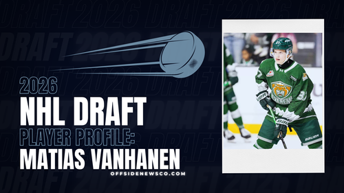 2026 NHL Draft Spotlight: Matias Vanhanen — Offside News