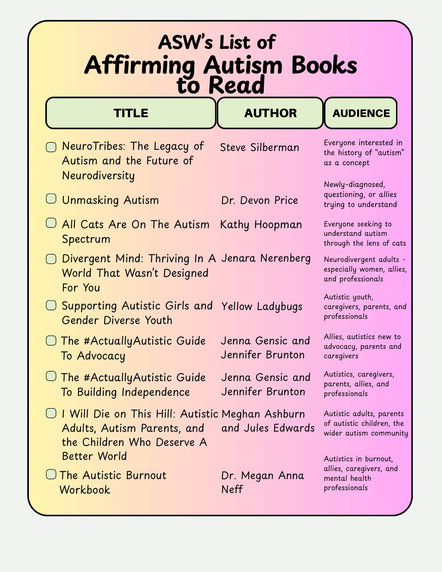 Affirming Autism Books to Read — Autism Society of Washington