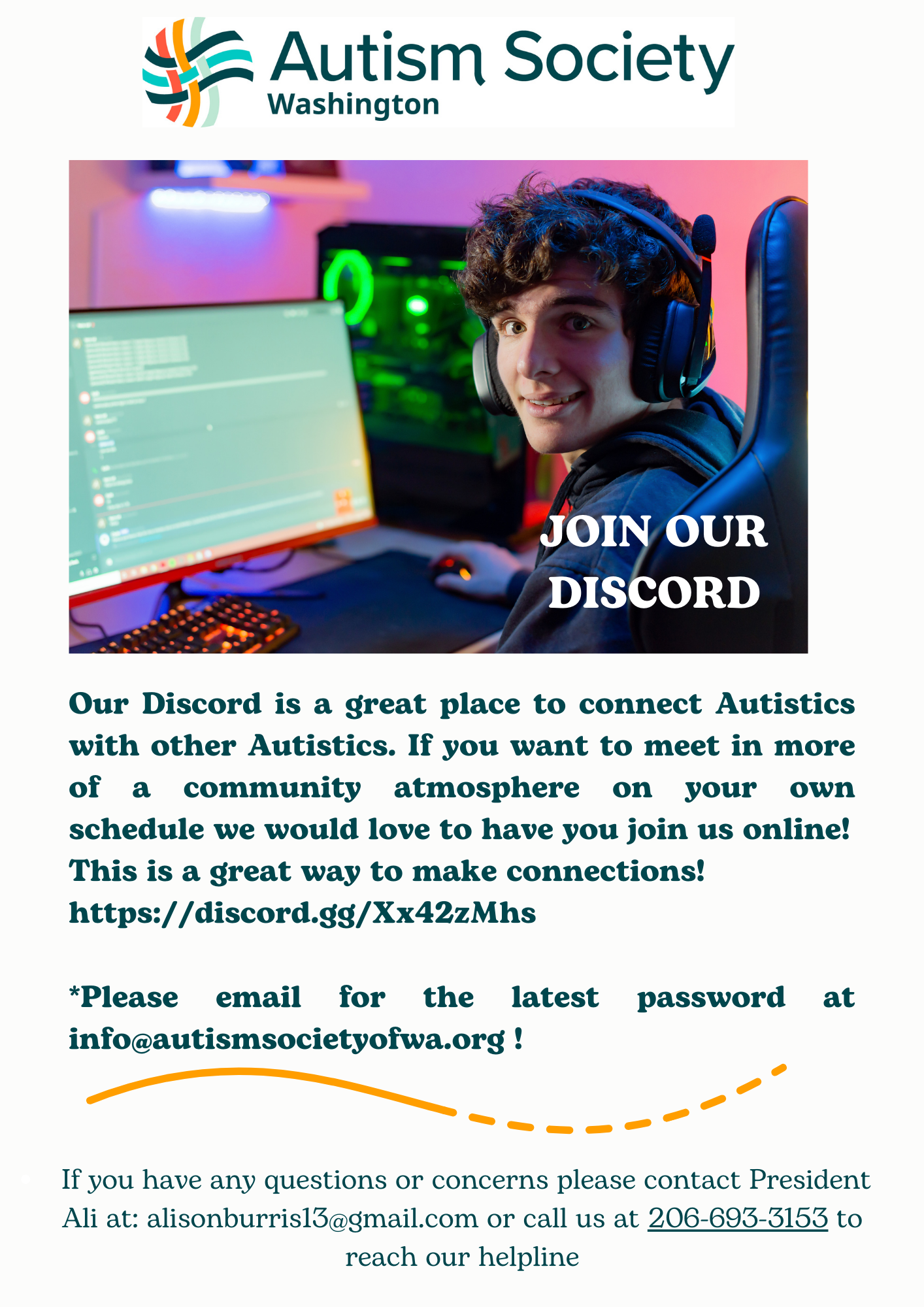 ASW Discord Channel — Autism Society of Washington