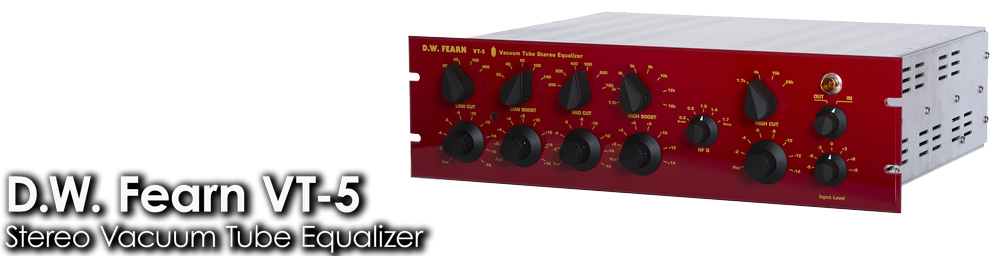 VT-5: Stereo All-Tube Equalizer — D. W. Fearn