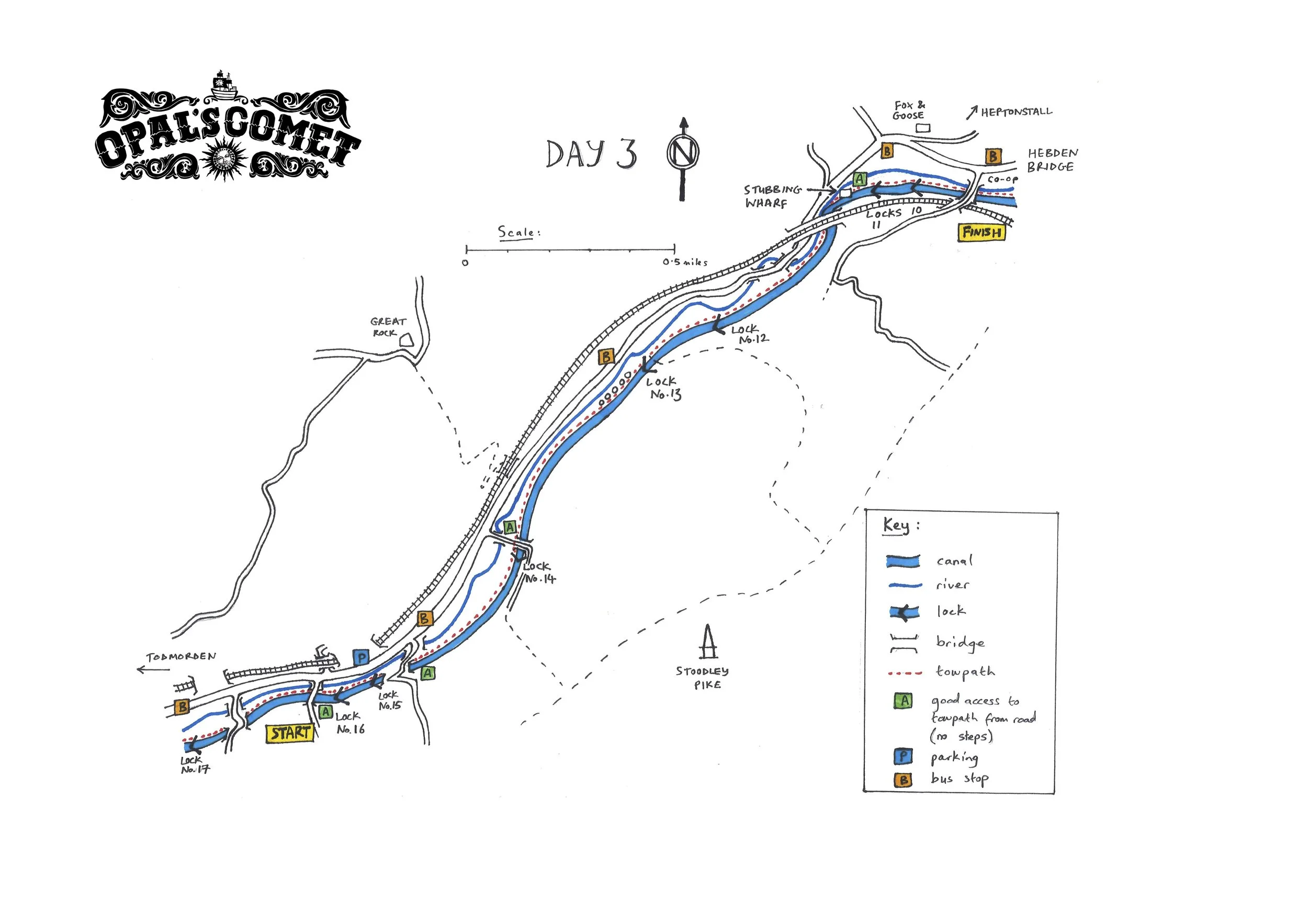 Opal's Comet Journey Planner — www.mrwilsons.org.uk