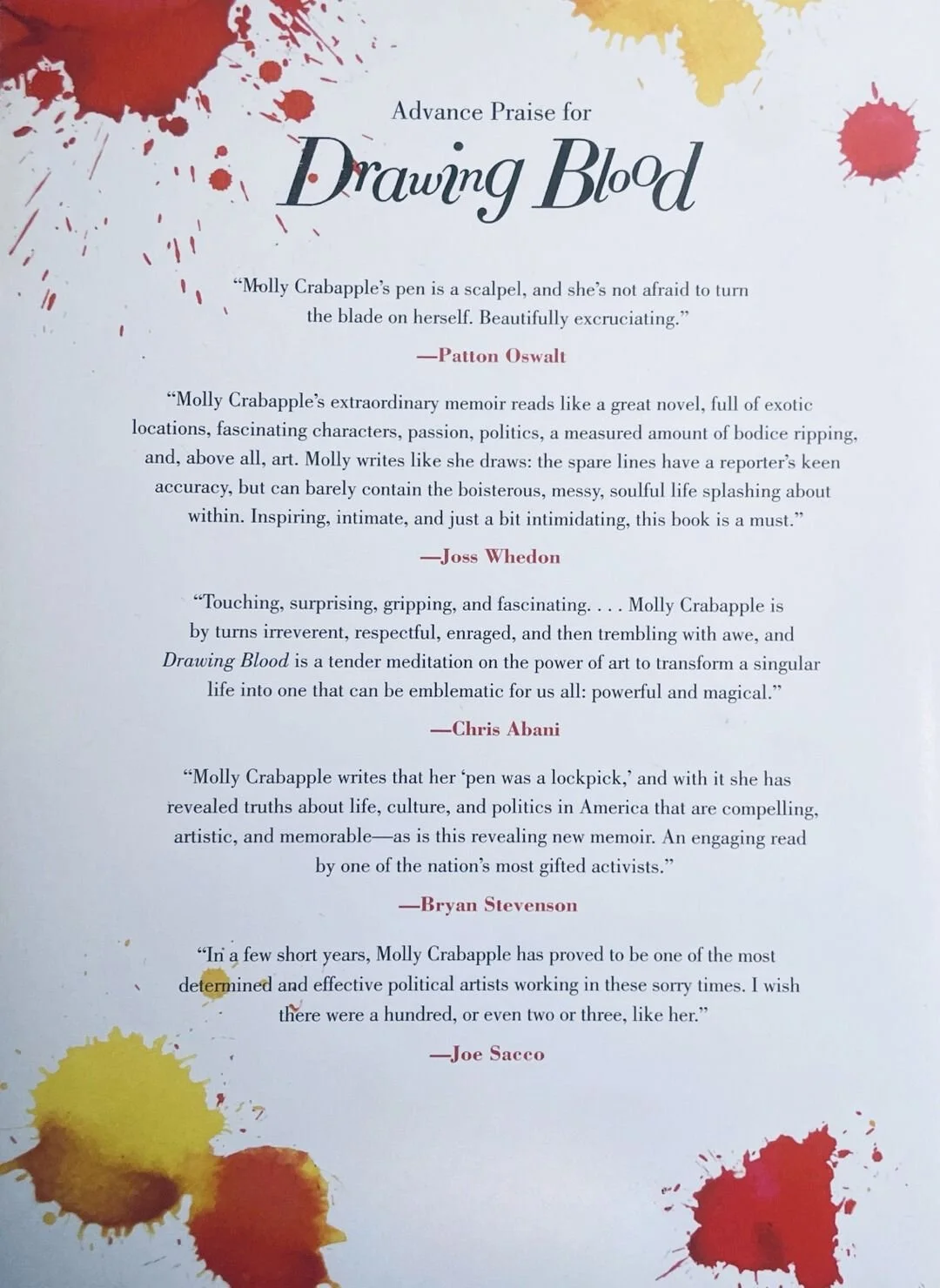 Drawing Blood Book with Hand-drawn Illustration Art by Molly Crabapple ...