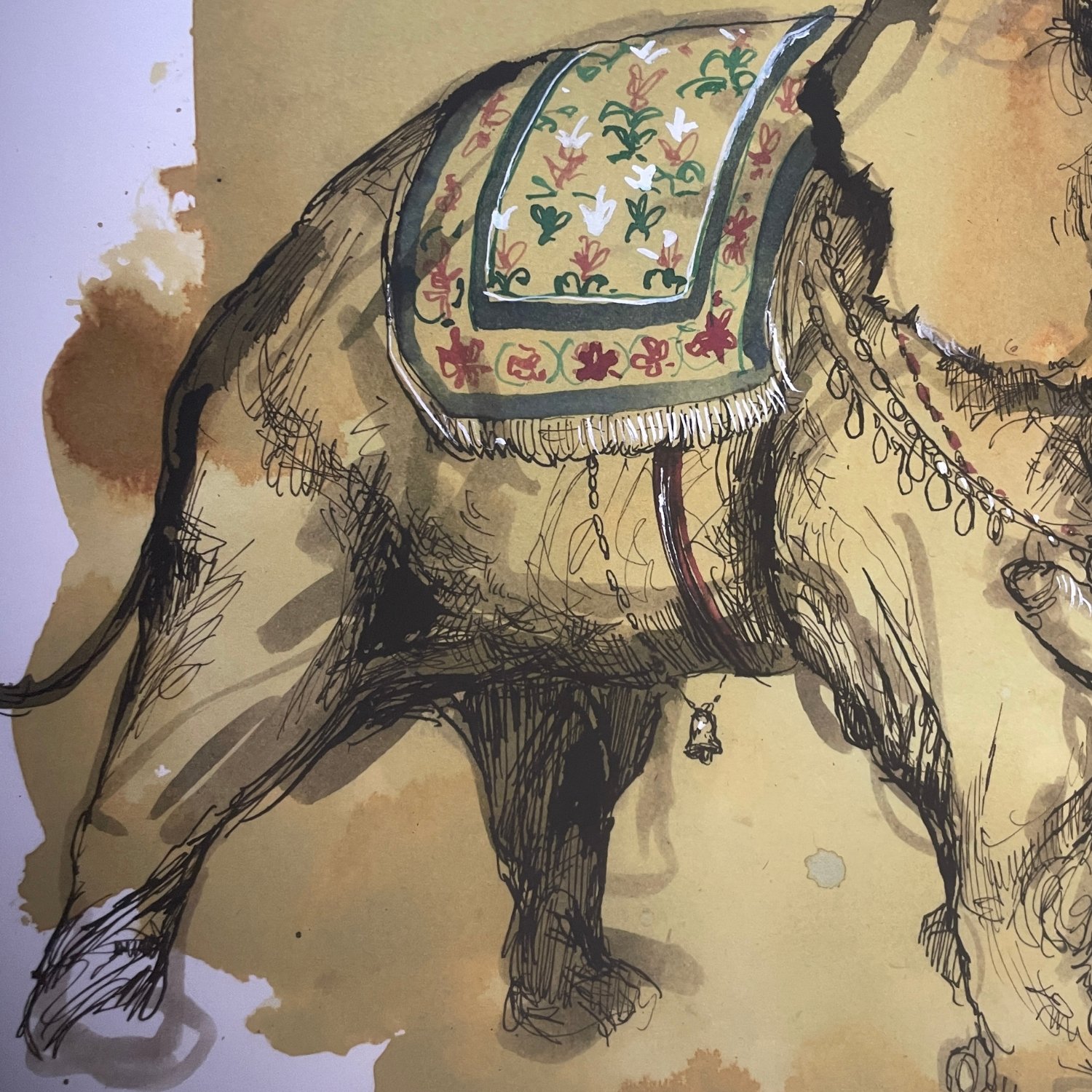 'Elephant' Art Print — Molly Crabapple