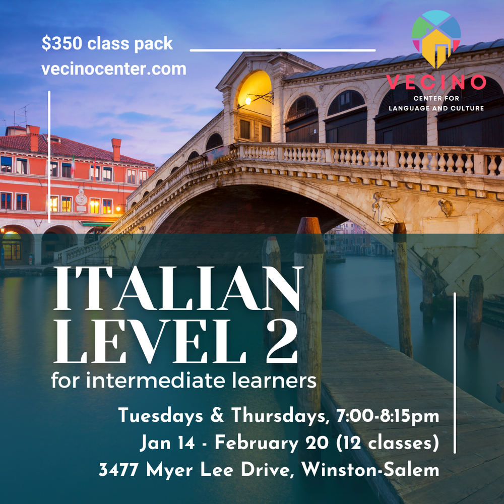 Language Classes — Vecino Center for Language and Culture