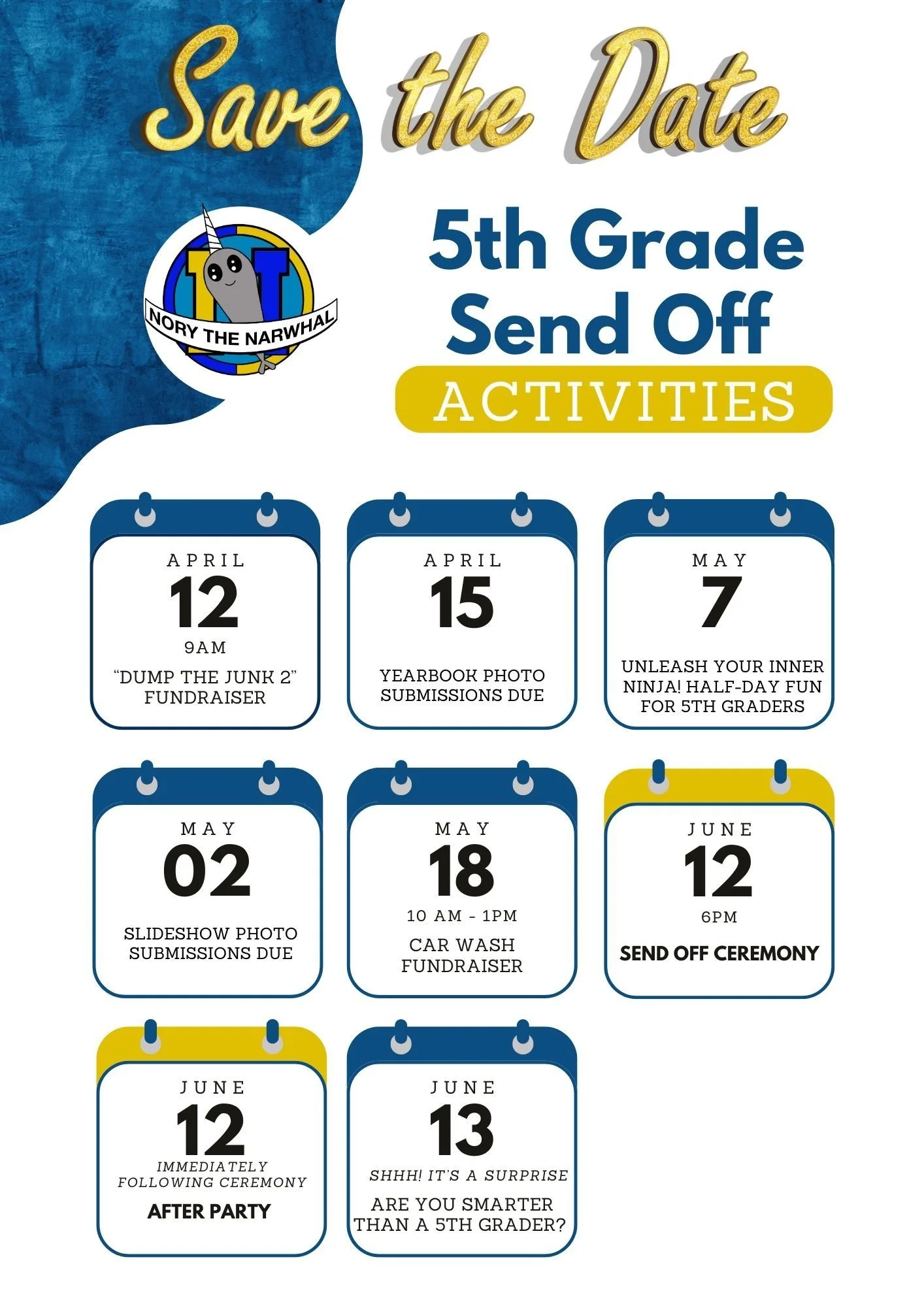 5th Grade Send Off 2025 — Vinal PTO