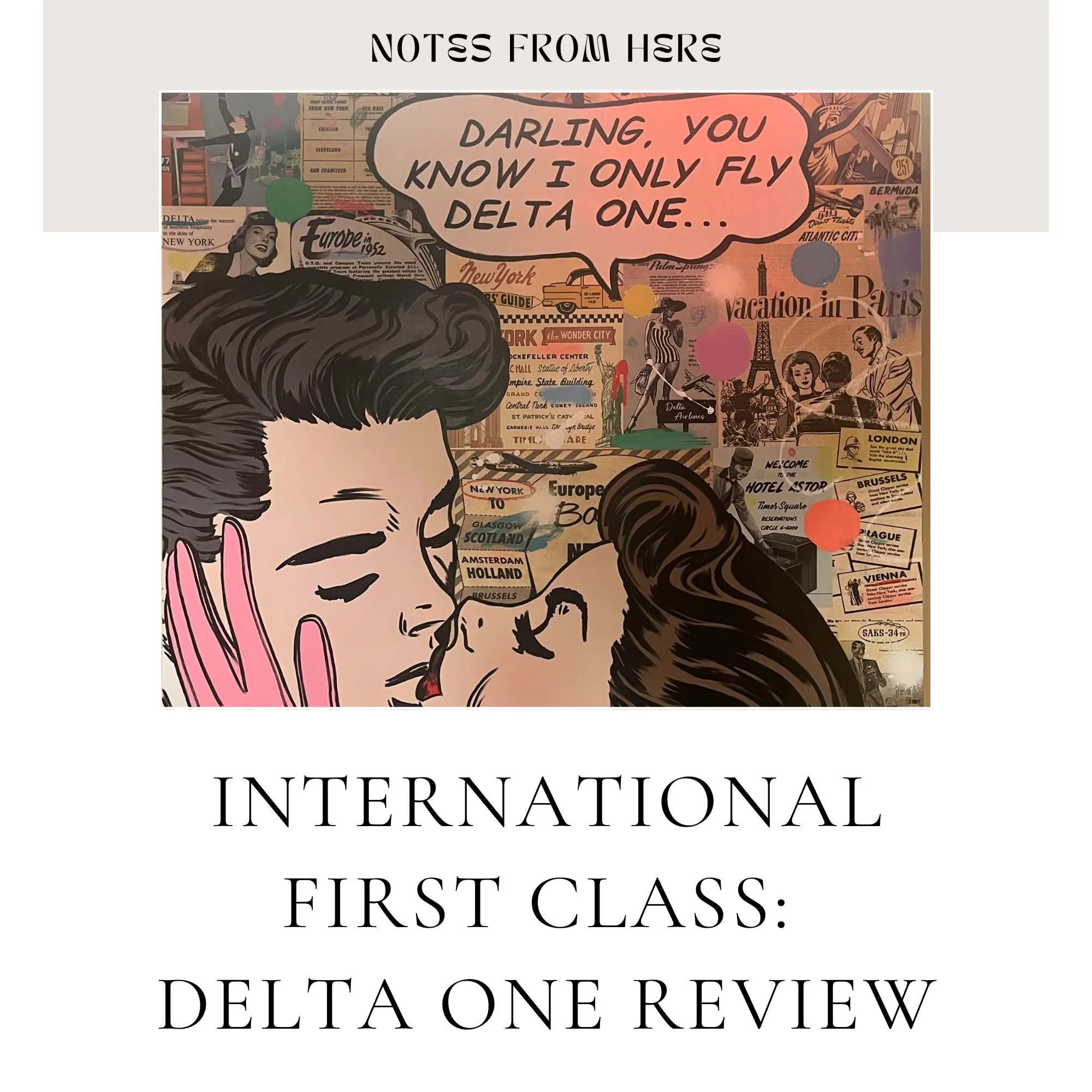 Delta One Review: The Truth About Delta's International First Class ...