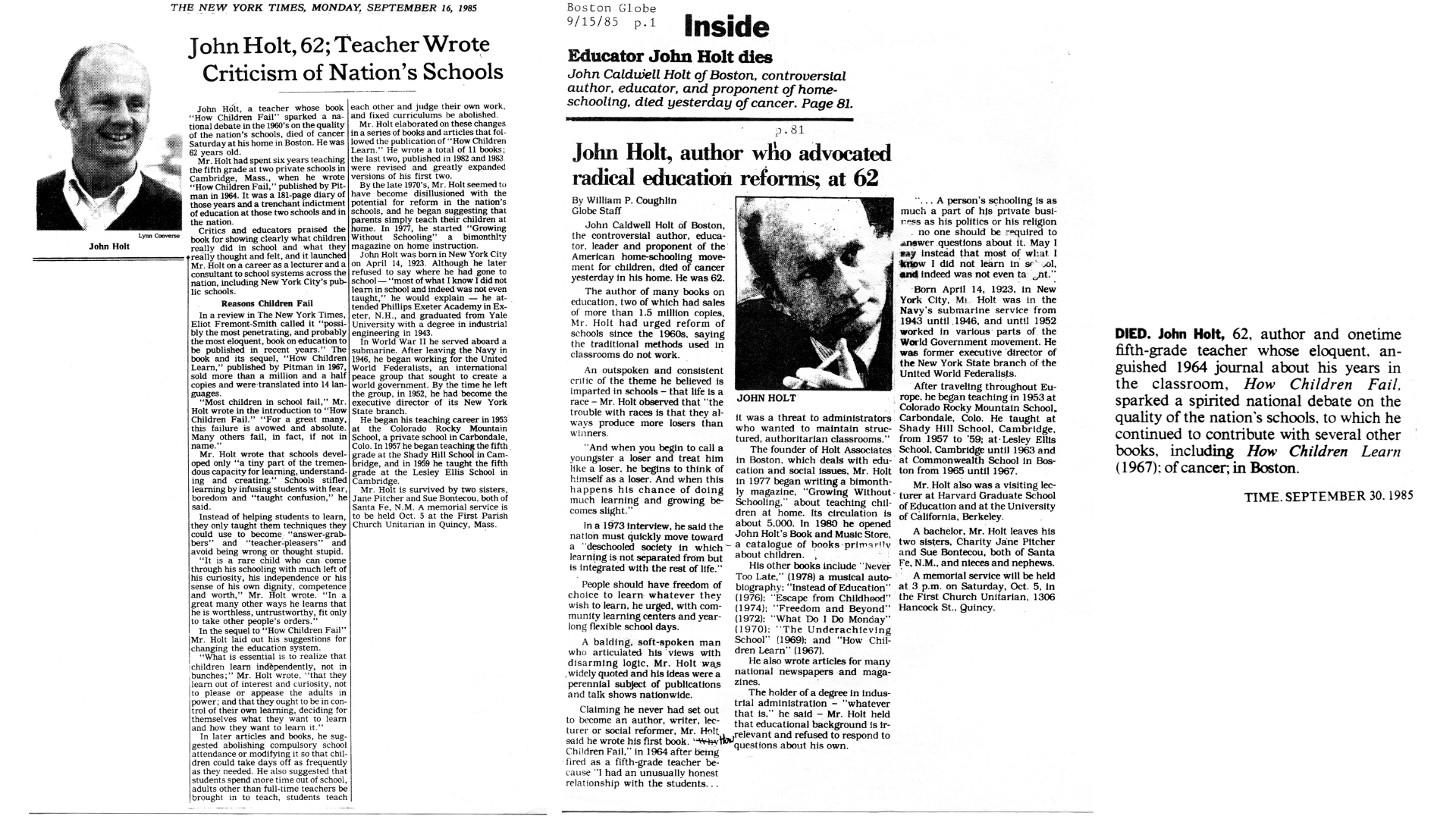 Who Was John Holt? — John Holt GWS