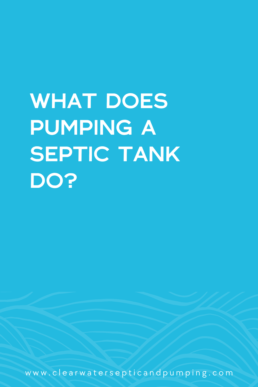 Septic Maintenance in Charlotte, NC | Clearwater Septic