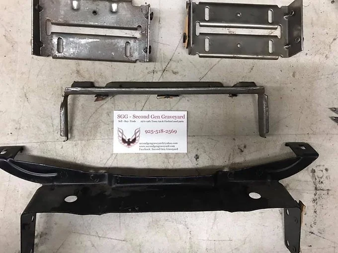OEM Center Console Bracket Set — Second Gen Graveyard