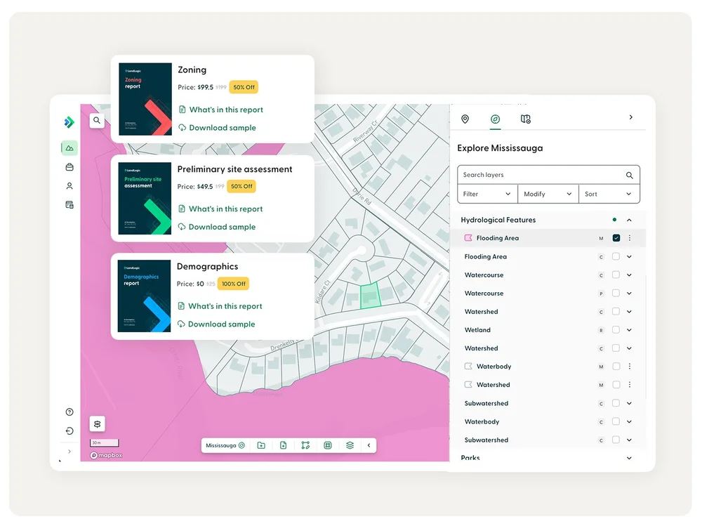 Map Layers: Zoning, Flood Risk, Environmental Data & More — LandLogic