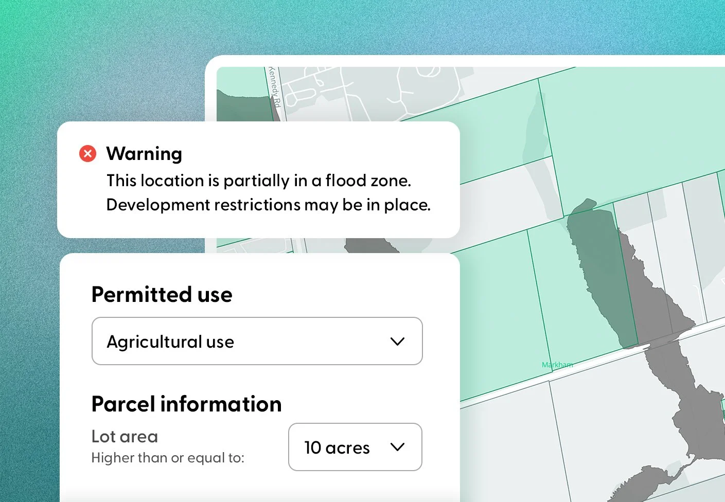 Site selection | Find locations quickly—Start now — LandLogic
