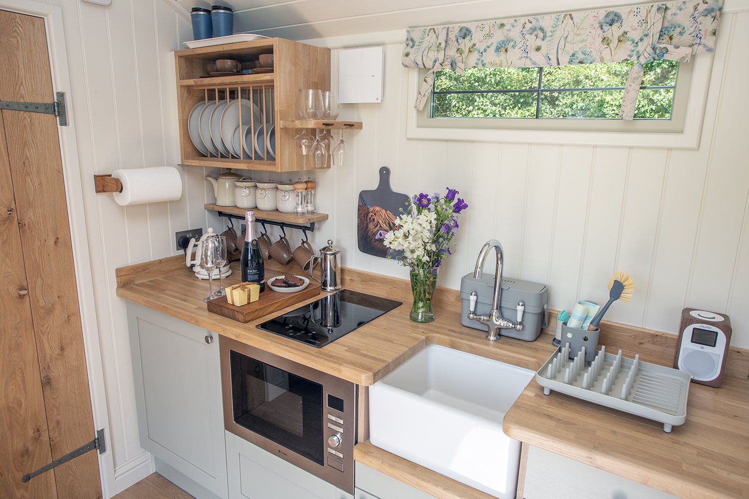 Fresh Vending Milk and Self Catering Shepherds Huts
