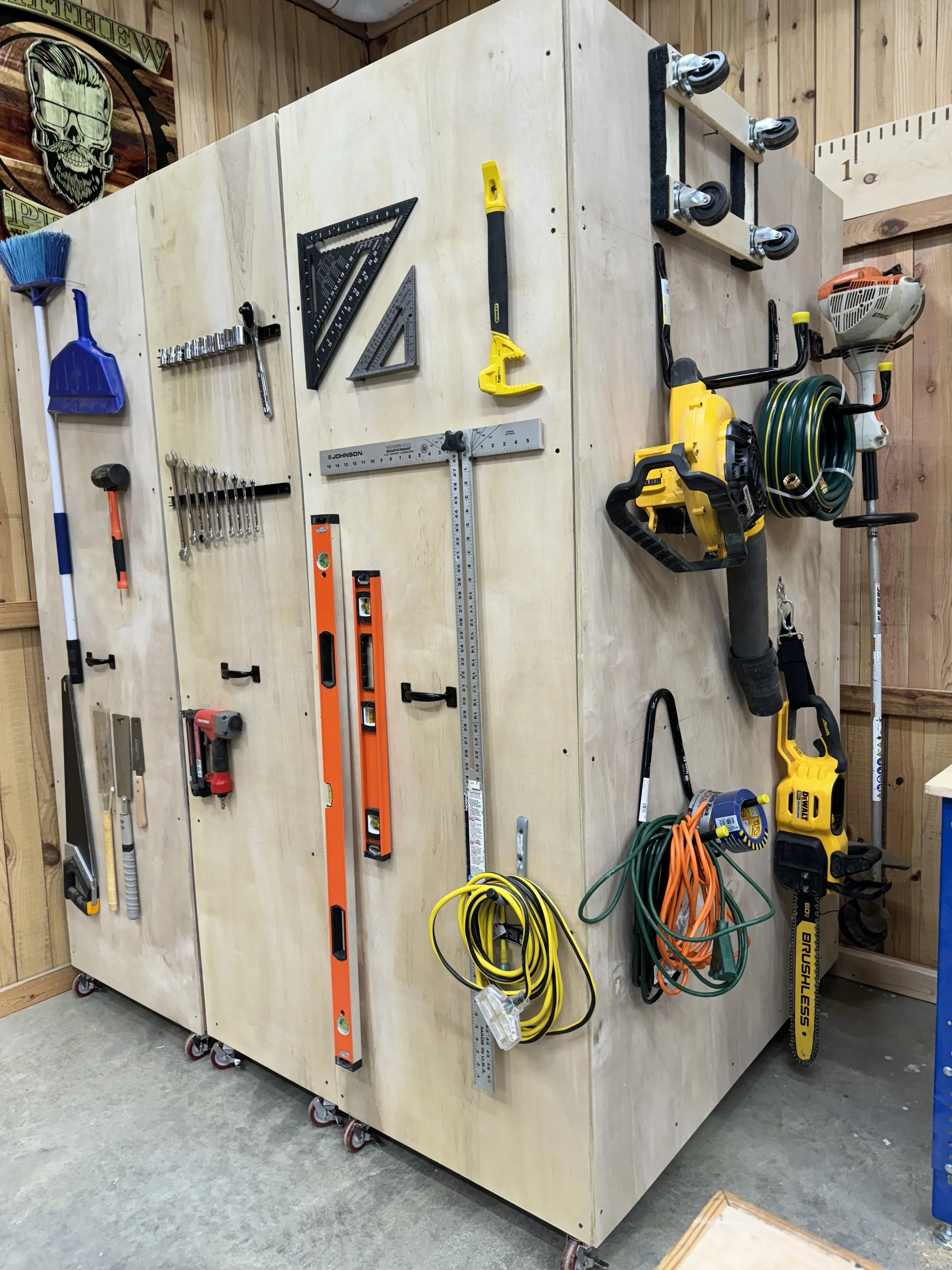 How to Build a Mobile Storage System — Matthew Peech Woodworking