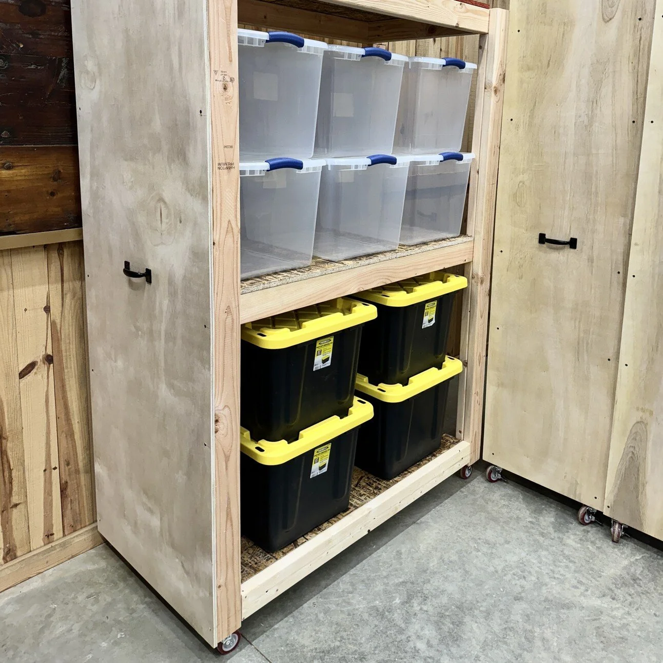 How to Build a Mobile Storage System — Matthew Peech Woodworking