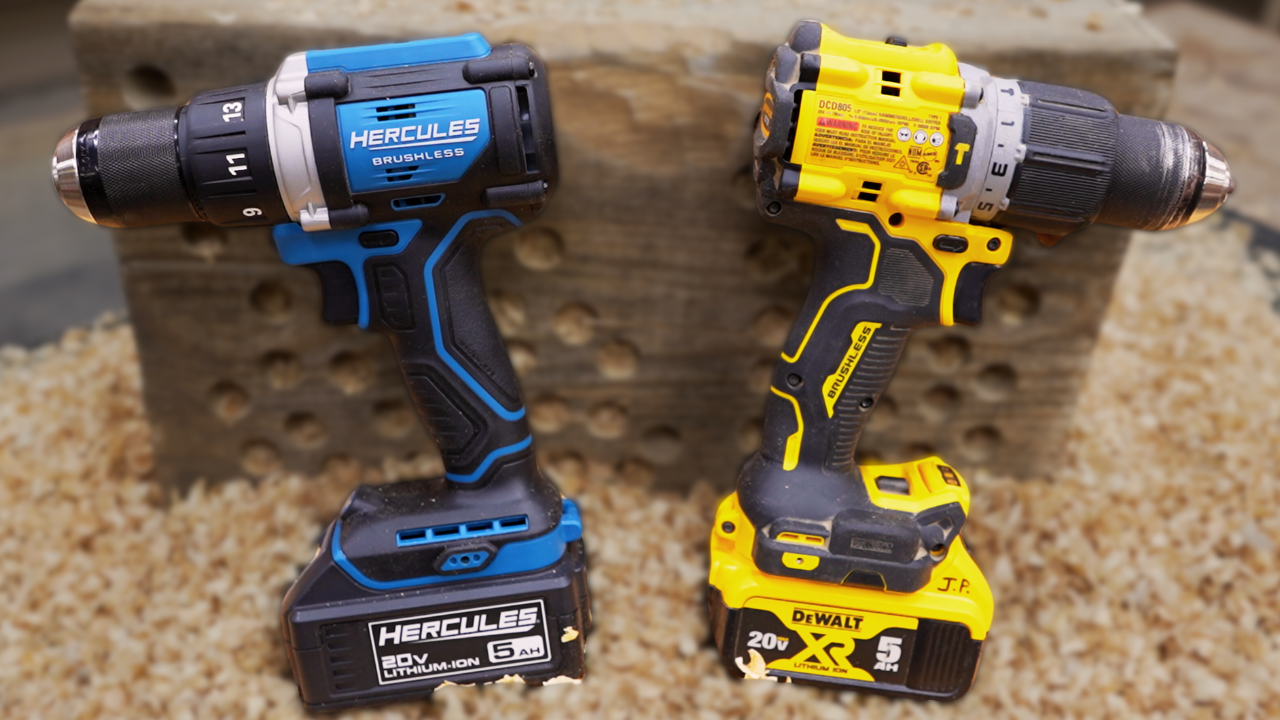 Harbor Freight Hercules vs. Dewalt! — Matthew Peech Woodworking