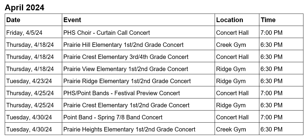 Prairie Music Association