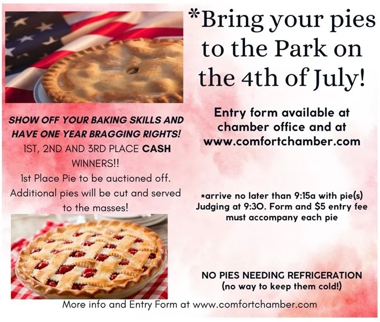 July 4th Celebration — Comfort Chamber of Commerce