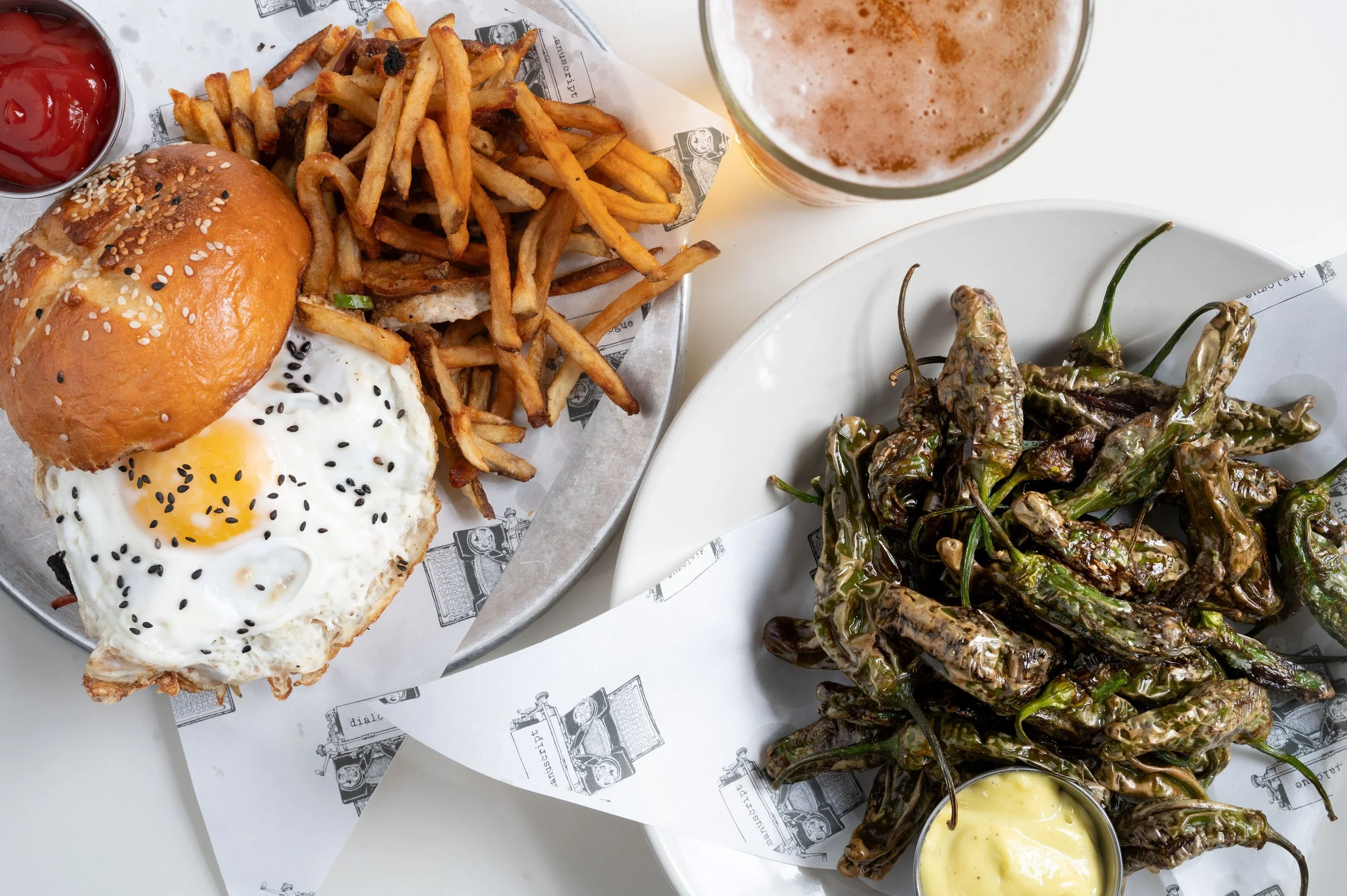 manuscript & dialogue