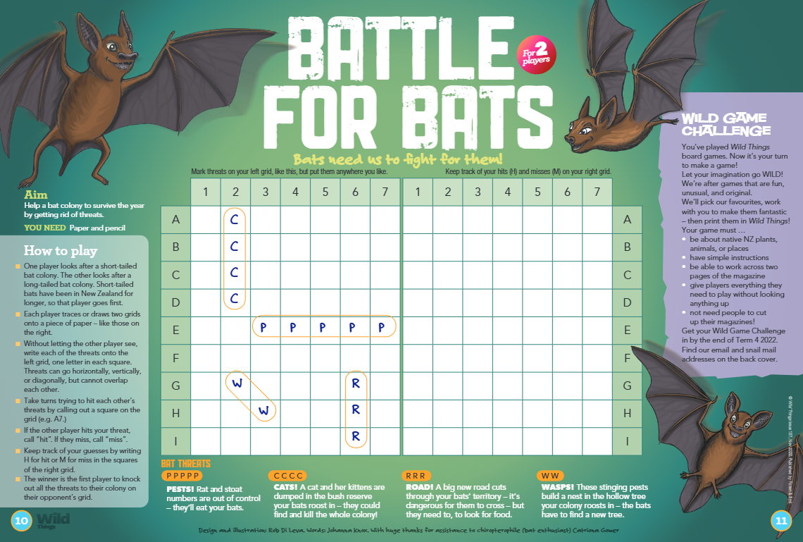 Pekapeka/Native Bats of Aotearoa — Kids Greening Taupō | Learning ...