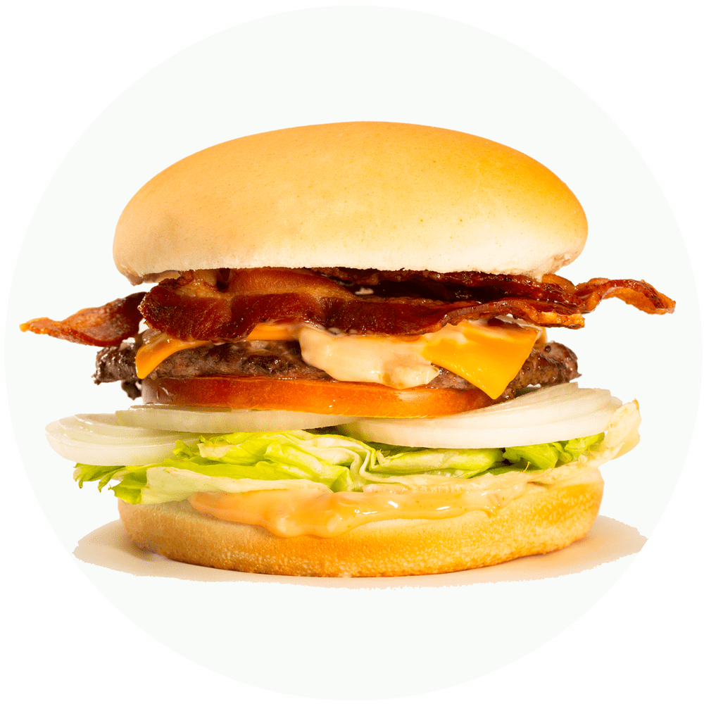 Bacon Cheeseburger — Husky Boy Burger