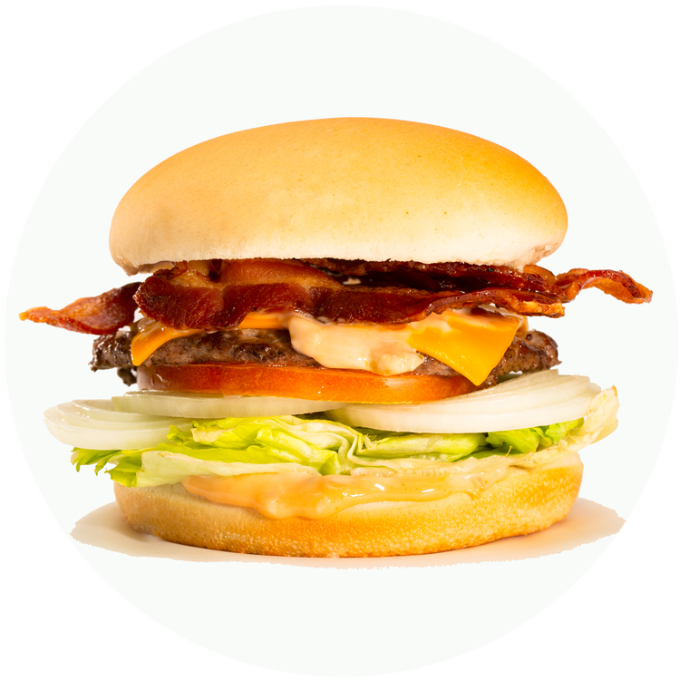 Bacon Cheeseburger — Husky Boy Burger
