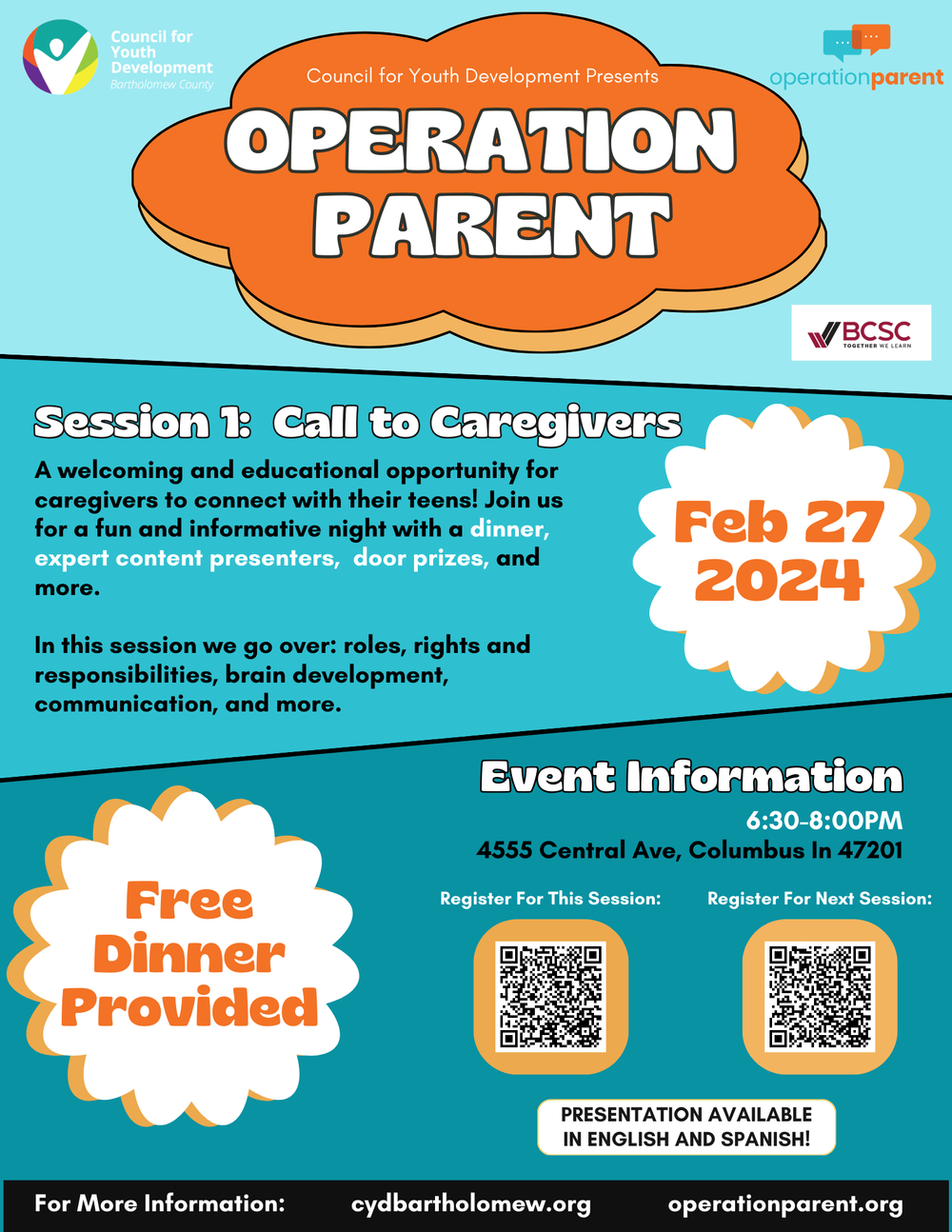 Operation Parent — Council for Youth Development Bartholomew County