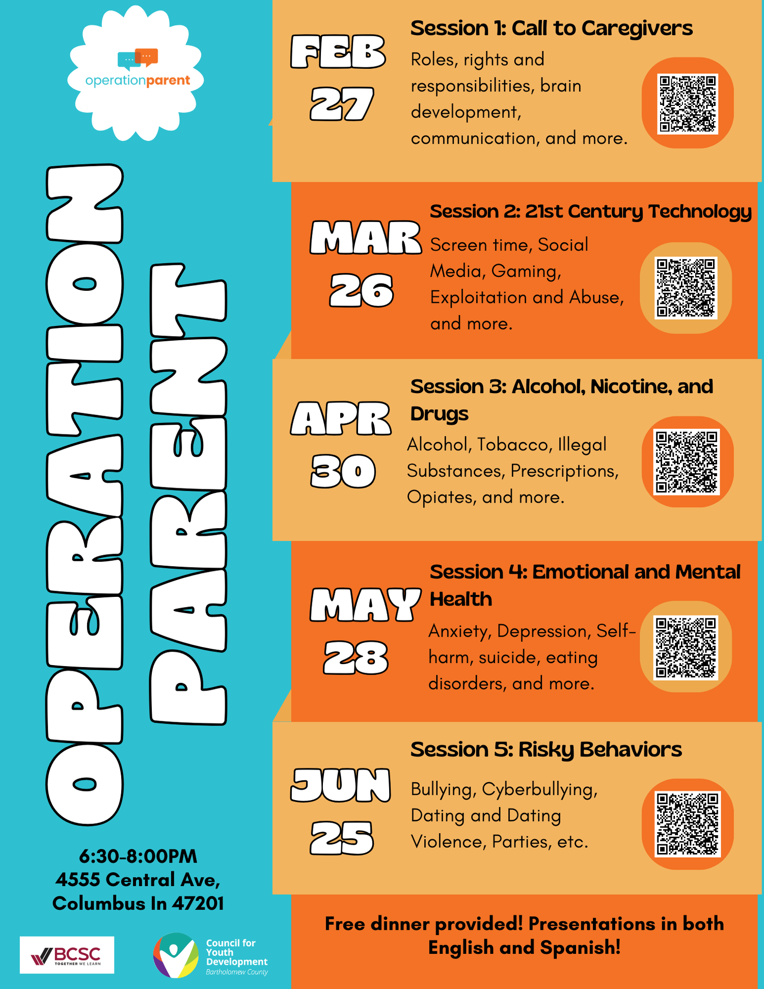 Operation Parent — Council for Youth Development Bartholomew County