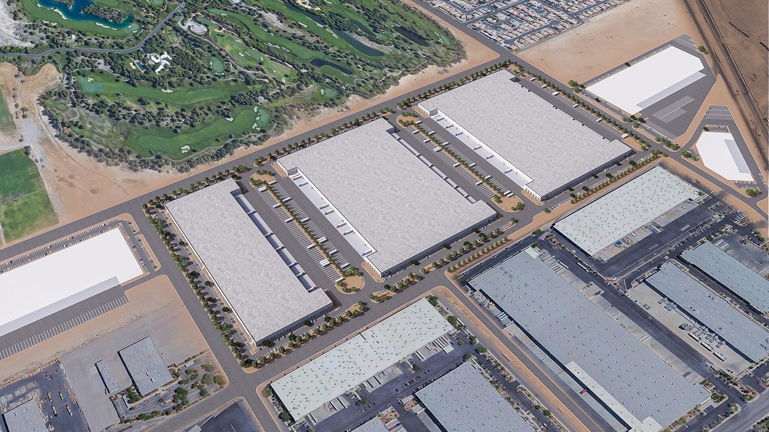 GOLDEN TRIANGLE INDUSTRIAL PARK — ConAm Building Co