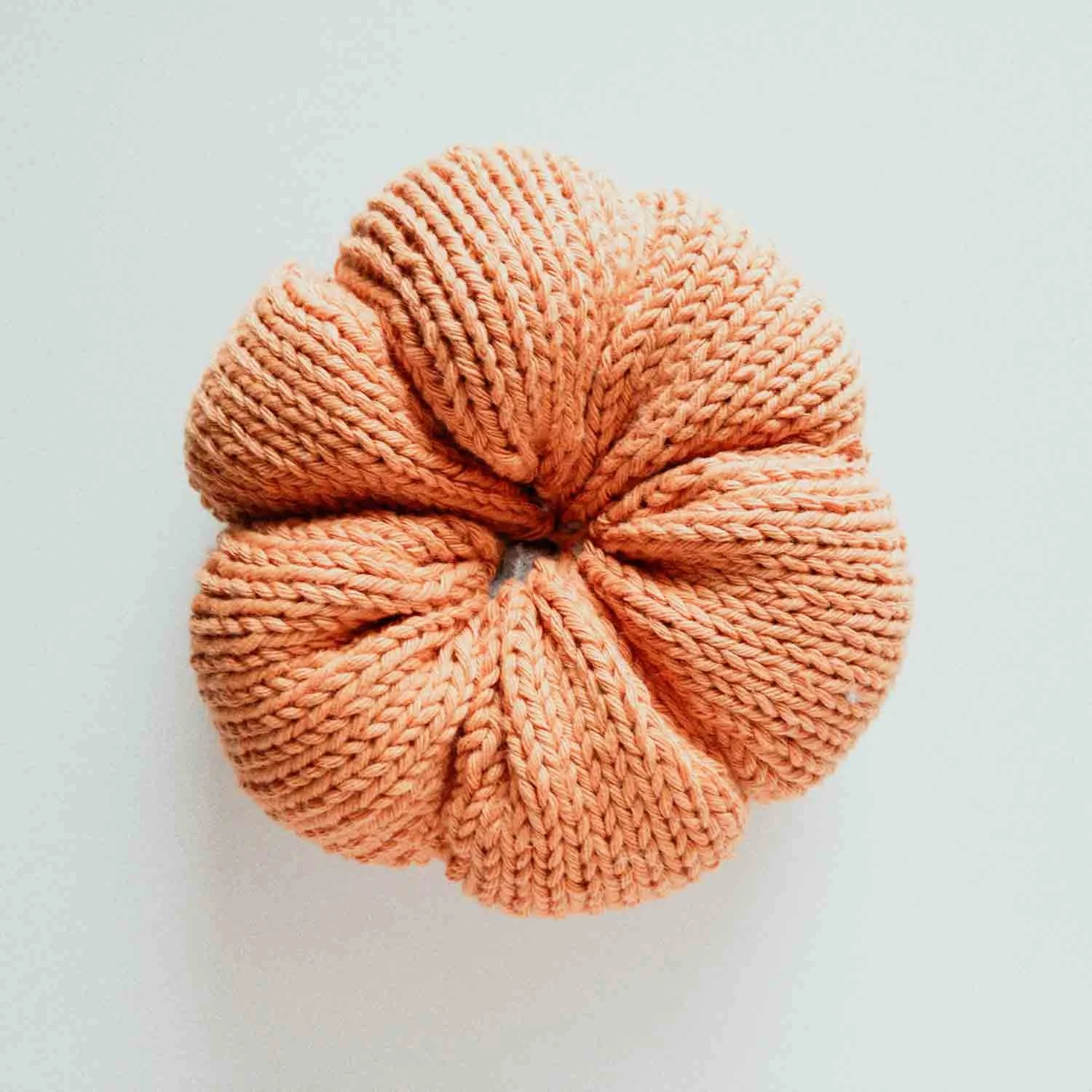 Free Farmhouse Fall Pumpkin Home Decor Knitting Pattern and Tutorial ...