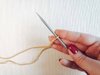 How to Do the Backwards Loop Cast on in Knitting: Step by Step Tutorial ...