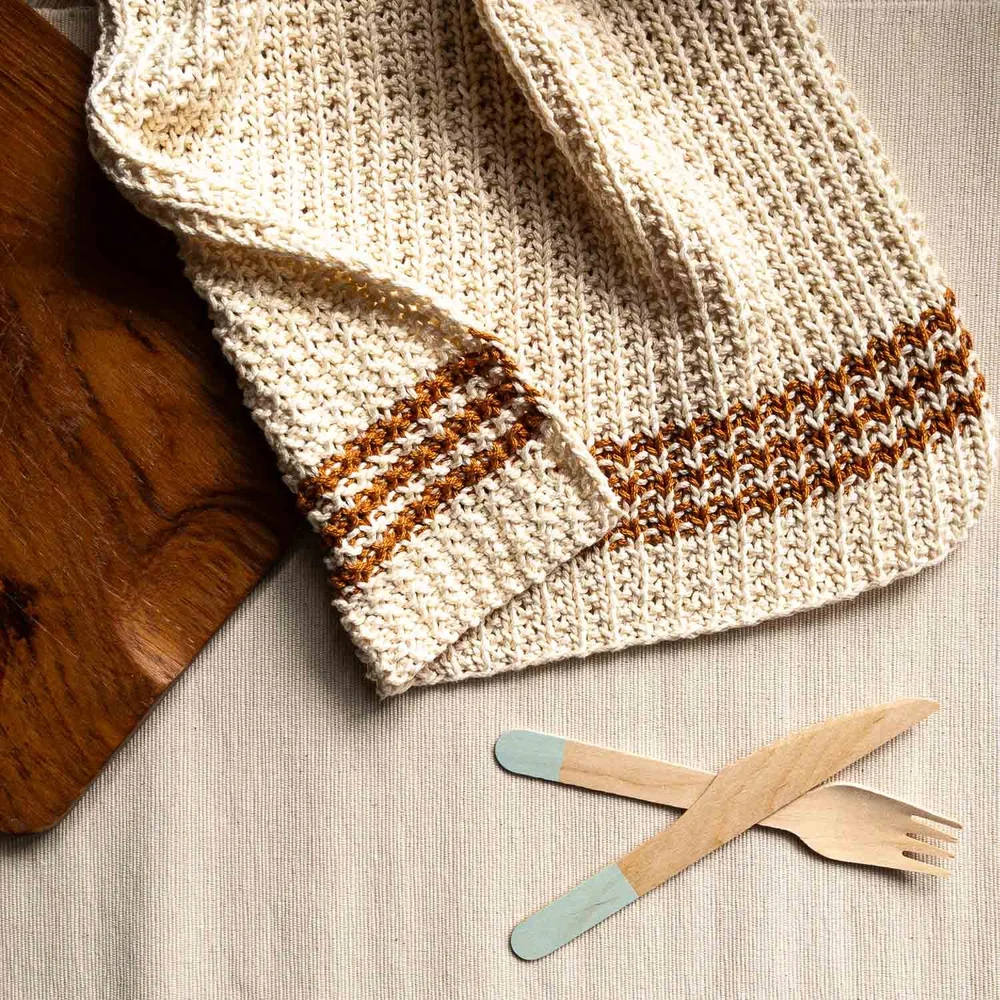 Free Farmhouse Kitchen Towel Knitting Pattern - Buttermilk Tea Towel ...