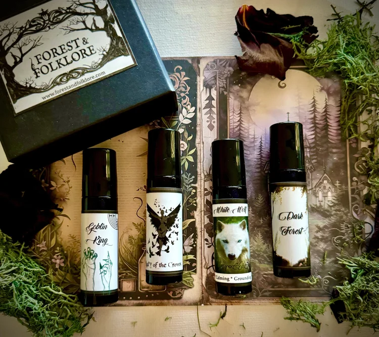 Wild Woods Collection Essential Oil Sampler Box — Forest & Folklore