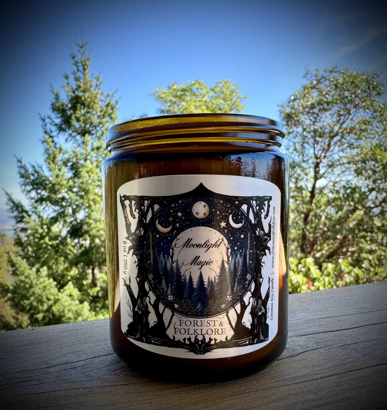 Cast Iron Cauldron Candle. Pentagram, bat, bones and apple. — Forest ...