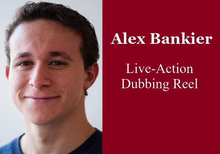 Alex Bankier — Voiceover Artist