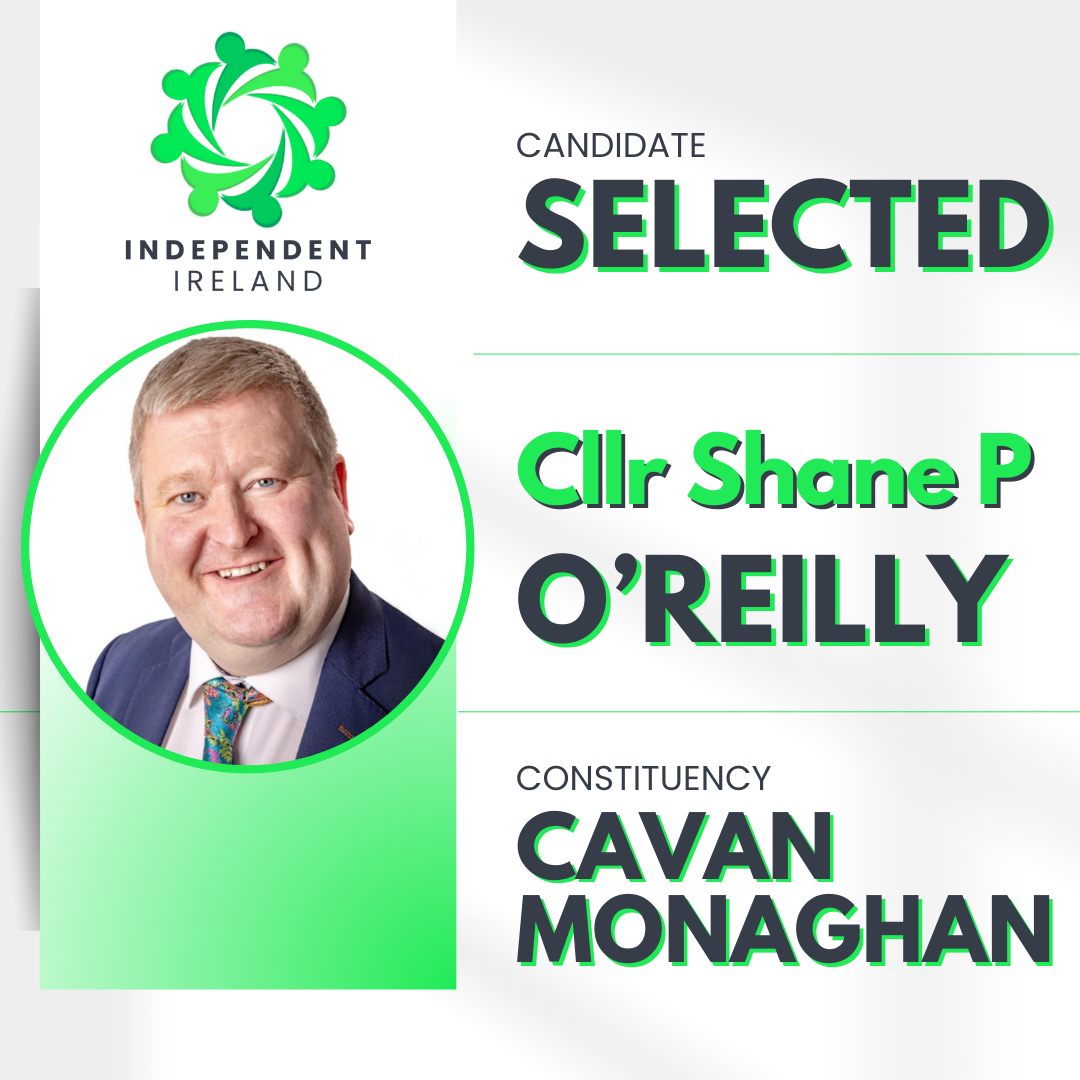 Cllr Shane P O'Reilly — Independent Ireland