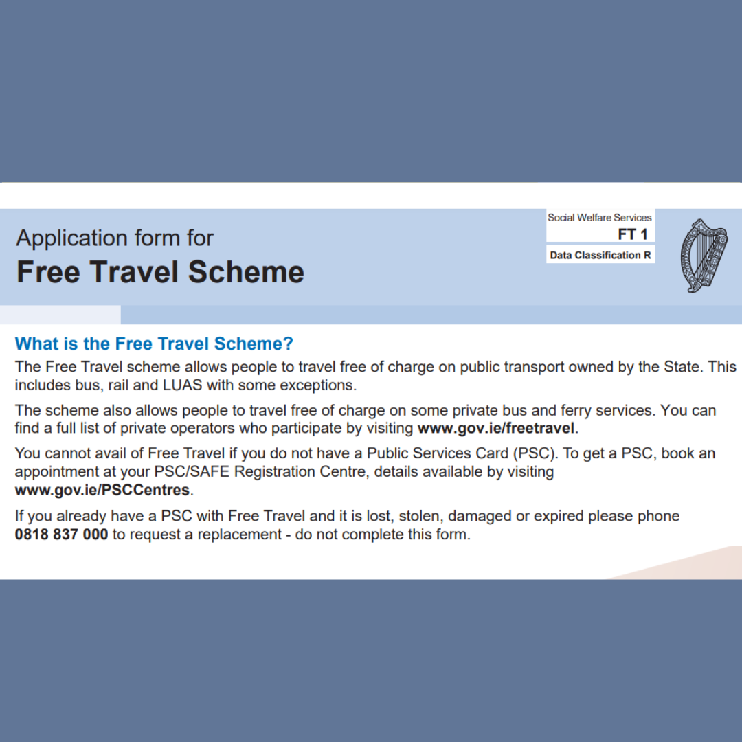 Forms and Factsheet — Independent Ireland