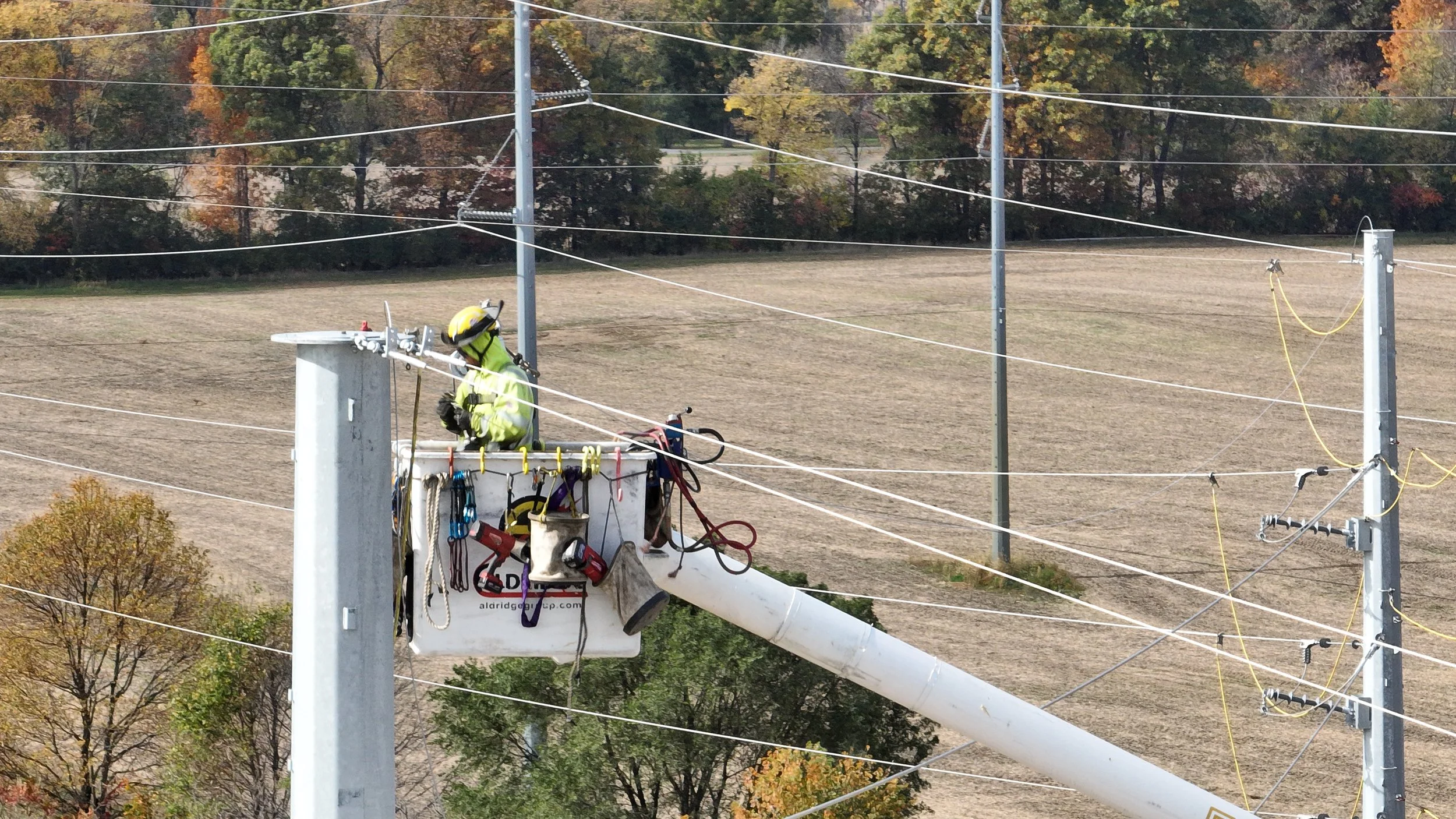 Transmission Line and Substation Enhancements - Michigan — ALDRIDGE