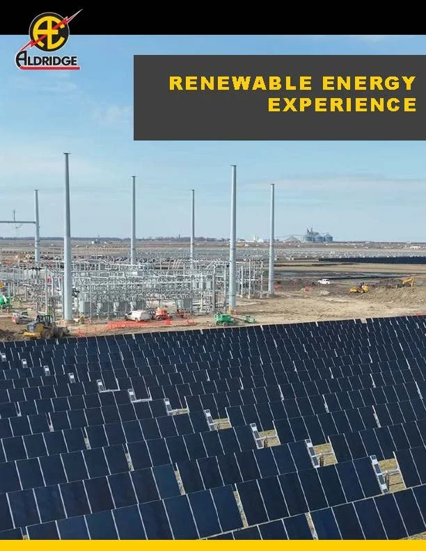 Renewable Energy Capabilities — ALDRIDGE