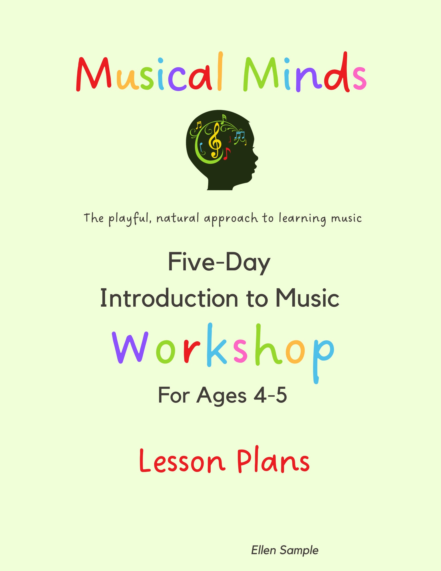 FREE Five-Day Introduction to Music Workshop — Musical Minds ...